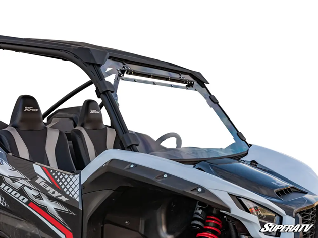 KAWASAKI TERYX KRX 1000 SCRATCH RESISTANT VENTED FULL WINDSHIELD ( 2 S ...