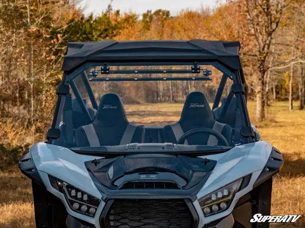 KAWASAKI TERYX KRX 1000 SCRATCH RESISTANT VENTED FULL WINDSHIELD ( 2 S ...
