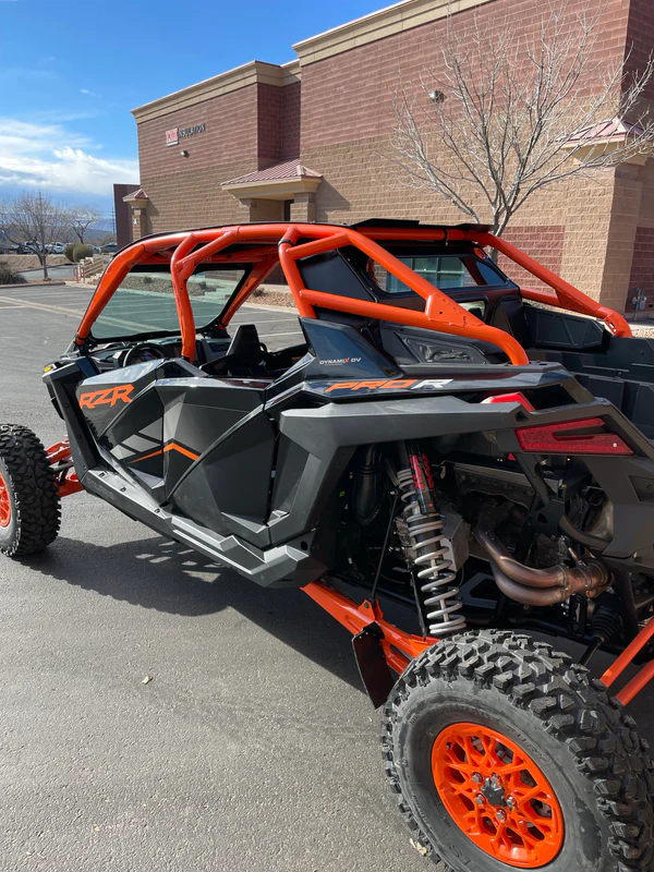 POLARIS RZR PRO R REAR WINDSHIELD W/ROCKFORD FOSGATE SYSTEM 2022 ...