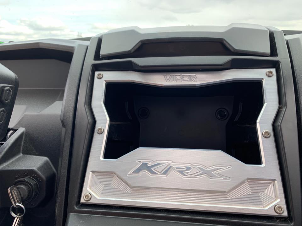 KRX 1000 Billet Dash Bezel (Standard) – Deranged Off-Road