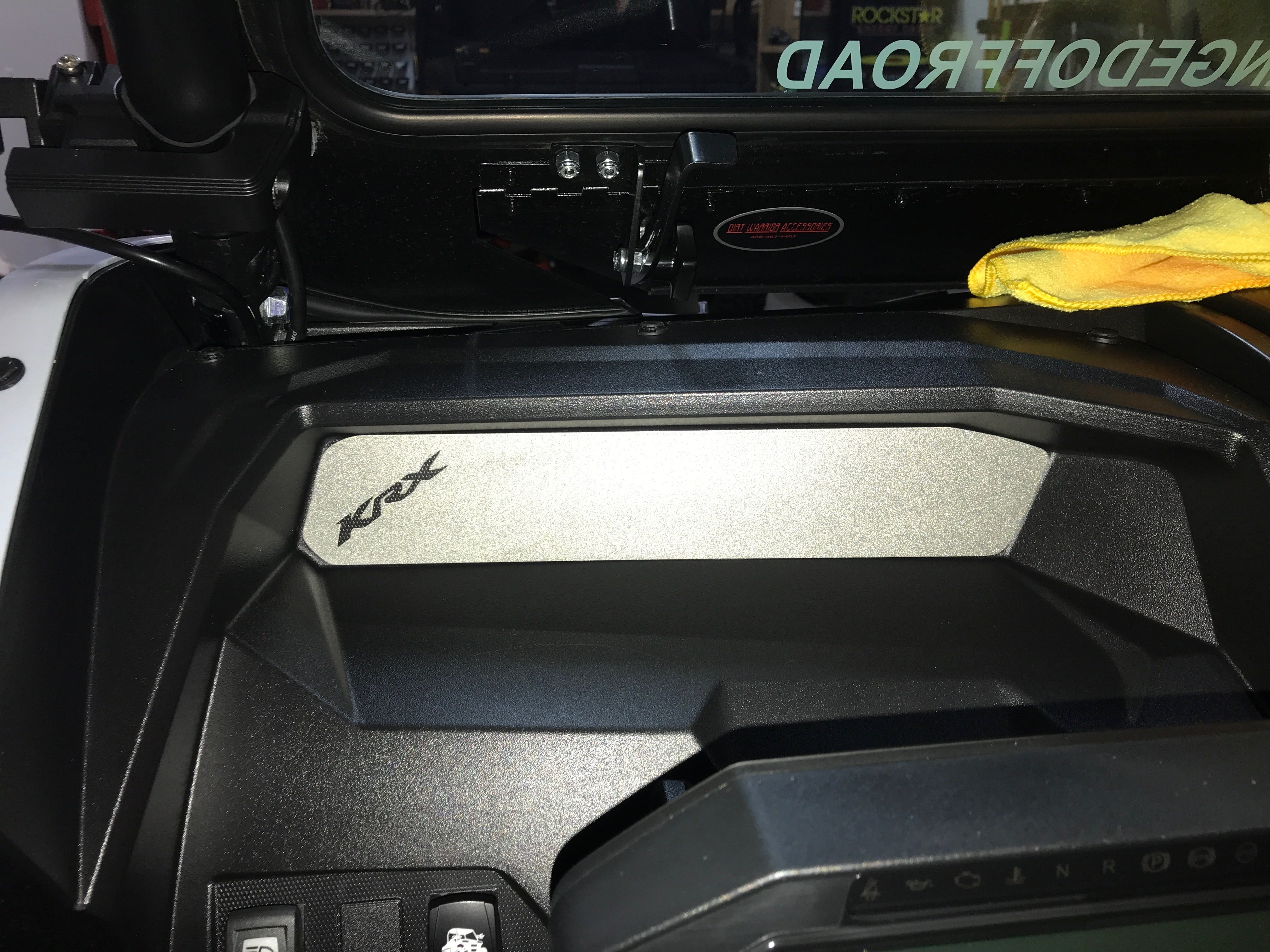 Kawasaki KRX 1000 Dash Inserts – Custom Laser-Cut Raw Steel Upgrade ...